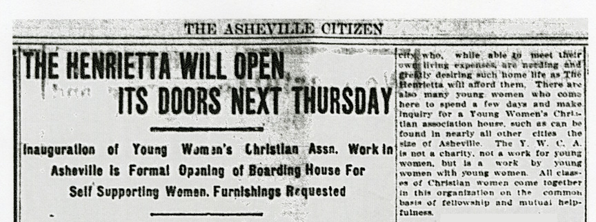 Henrietta – Buncombe County Special Collections
