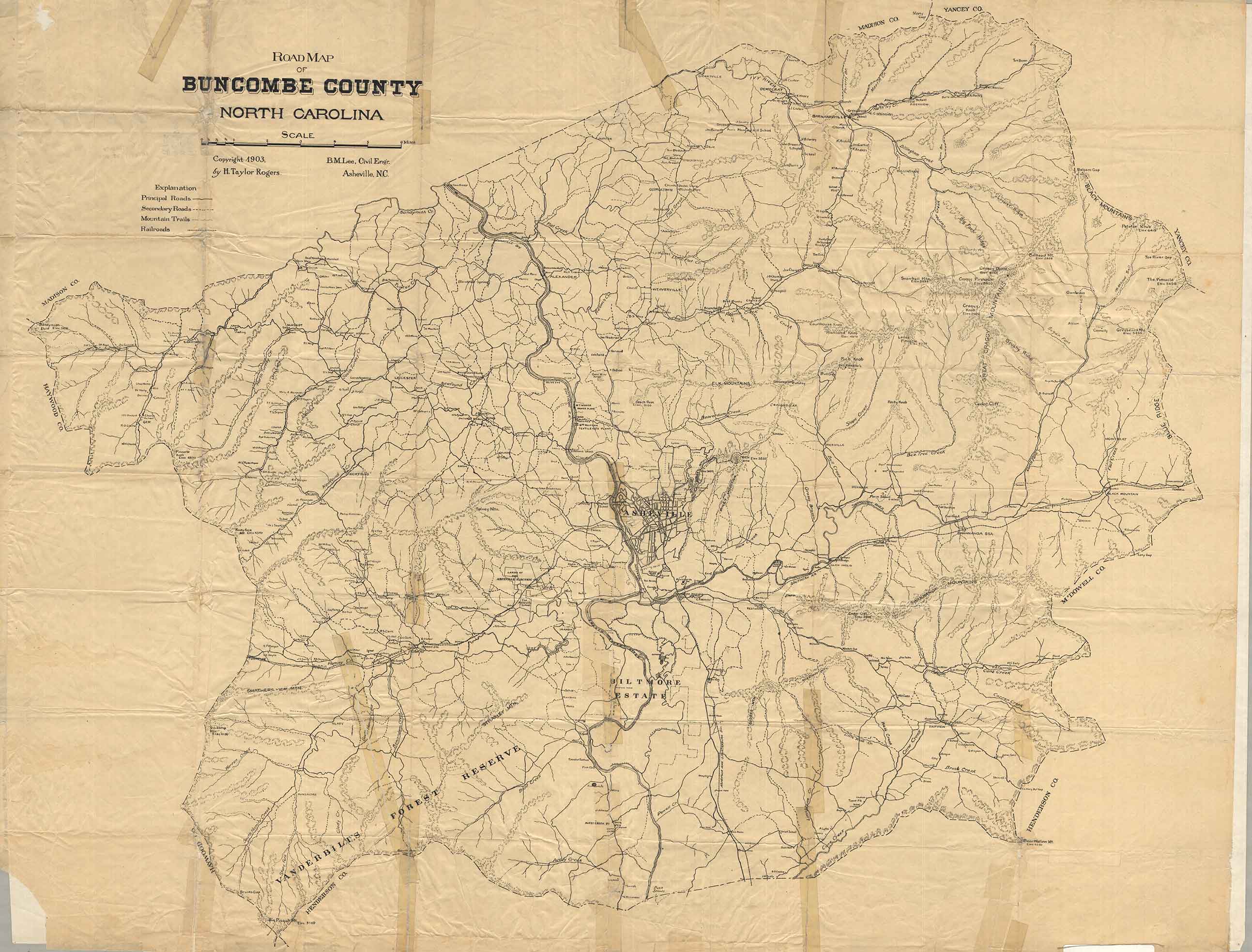 MAP501 – Buncombe County Special Collections